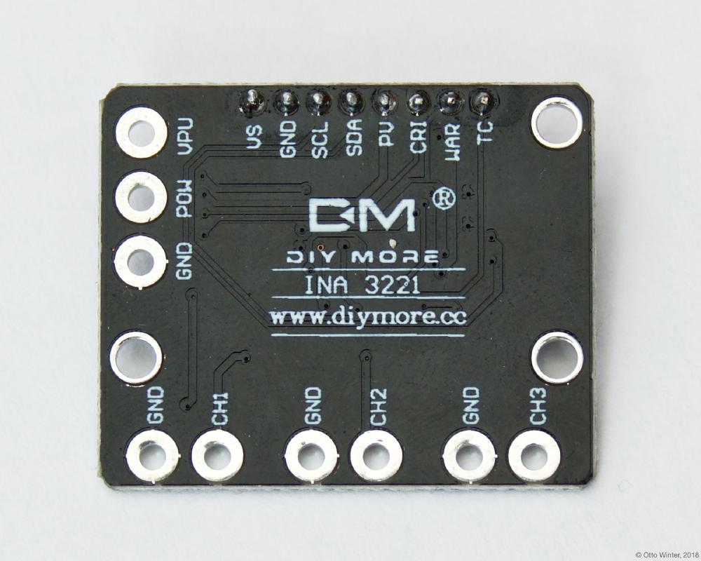 INA3221 3-Channel DC Current Sensor - ESPHome - Smart Home Made Simple